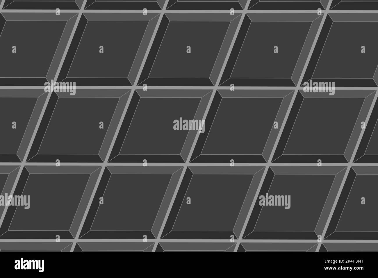 Black rhombus tile diagonal texture. Kitchen backsplash background ...