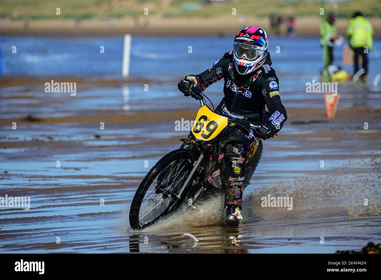 St Annes on Sea, UK. 2nd October, 2022. Chad Wirtzfeld (69) in action ...