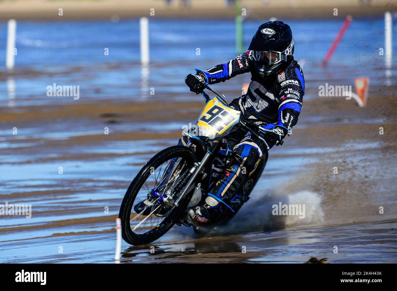 St Annes on Sea, UK. 2nd October, 2022. Charley Powell (92) during the ...