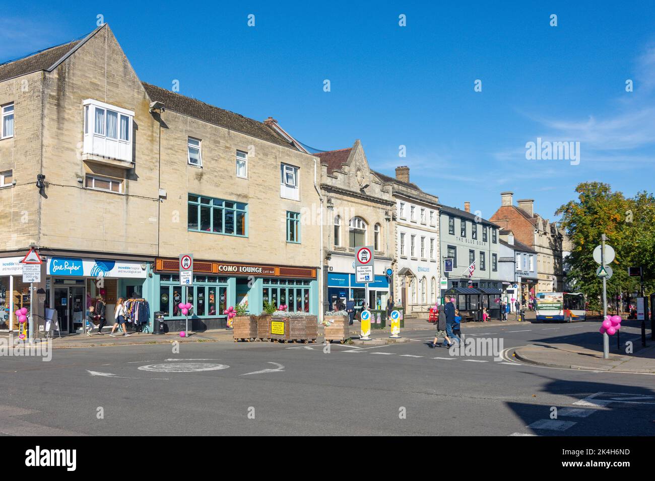 Market Square, Witney, Oxfordshire, England, United Kingdom Stock Photo ...