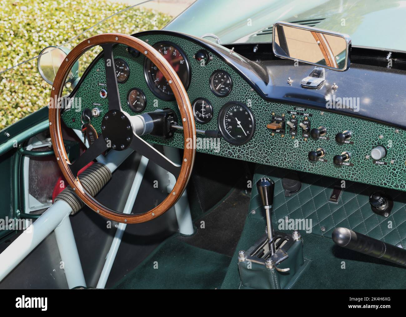 David Brown Aston Martin racing car Stock Photo - Alamy