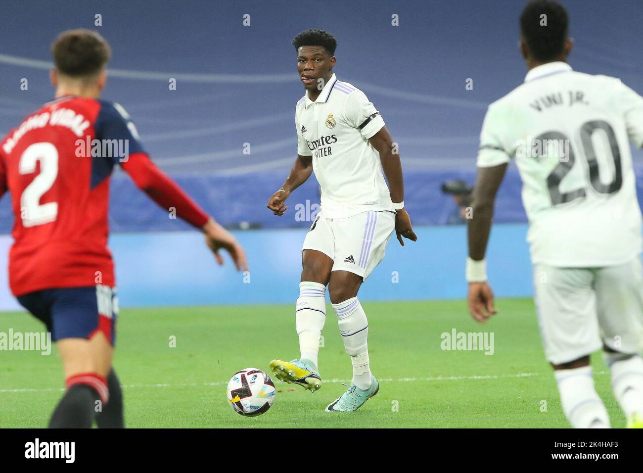 Madrid, Spain. 02nd Oct, 2022. Real Madrid´s Aurélien Tchouaméni in ...