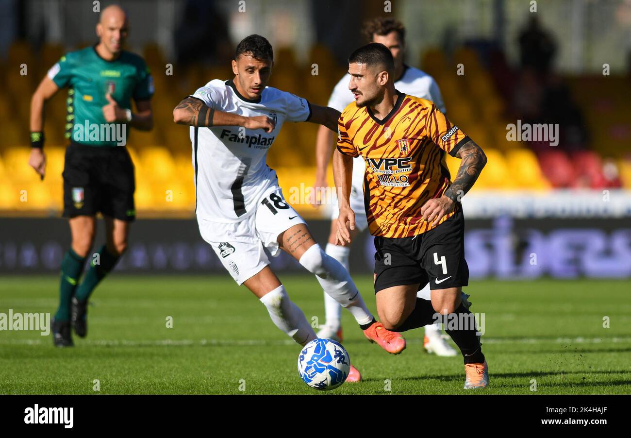 Gennaro Acampora (4) Benevento Calcio during the Italian Football ...