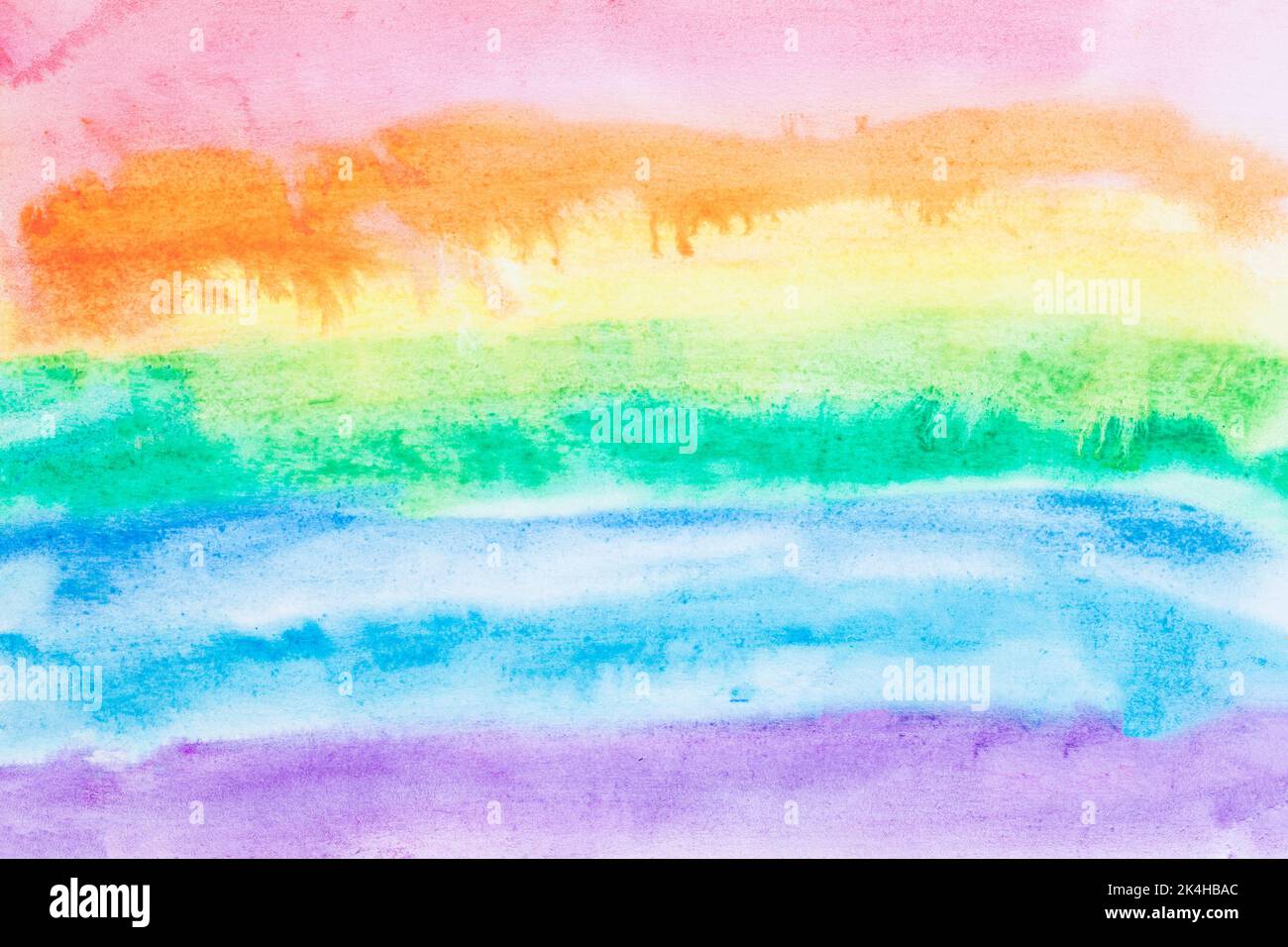 Rainbow background painted texture hi-res stock photography and images ...