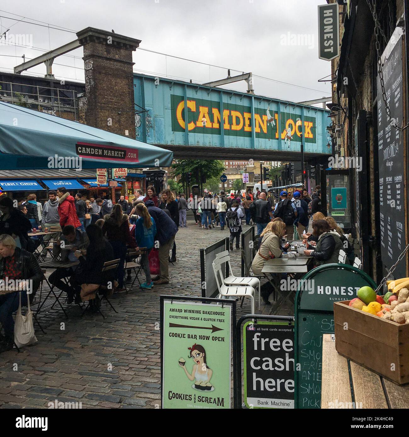 Camden market town district in hi-res stock photography and images - Alamy