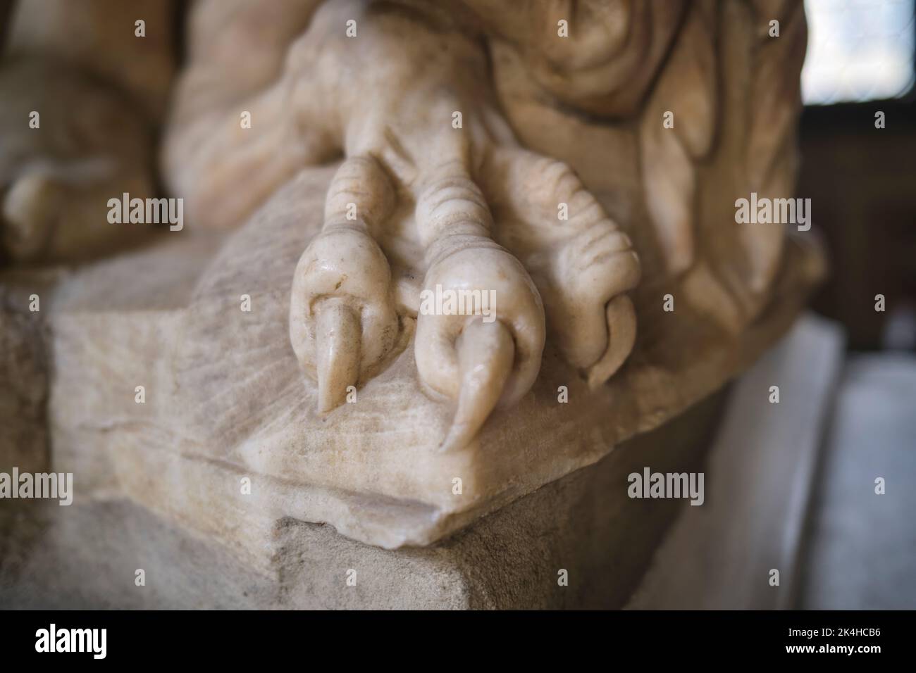 Clawed Foot Sculpture Bargello Museum Florence Italy Stock Photo - Alamy