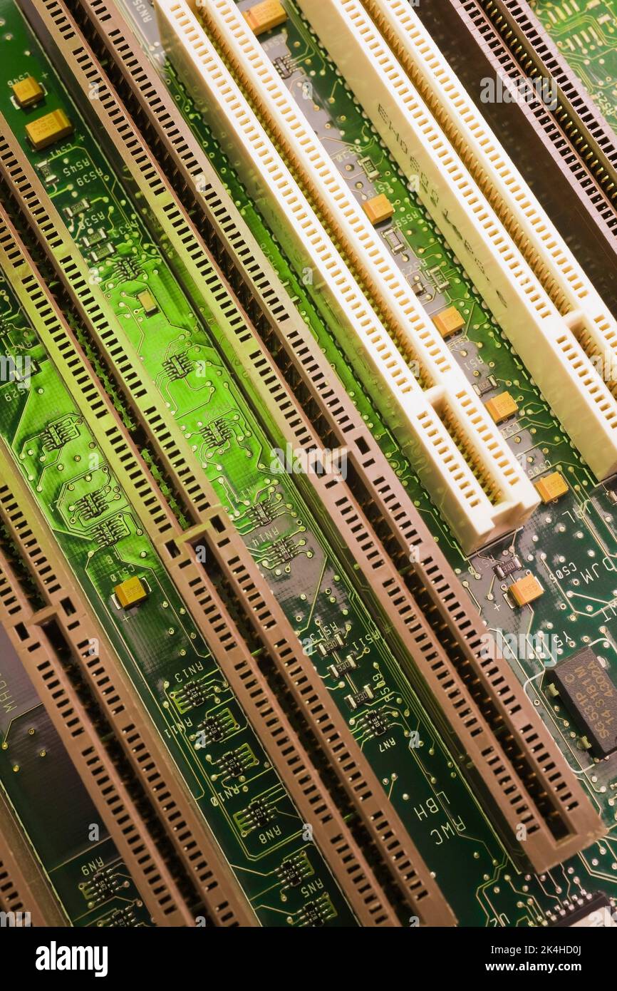 Computer circuit board letters hi-res stock photography and images - Alamy