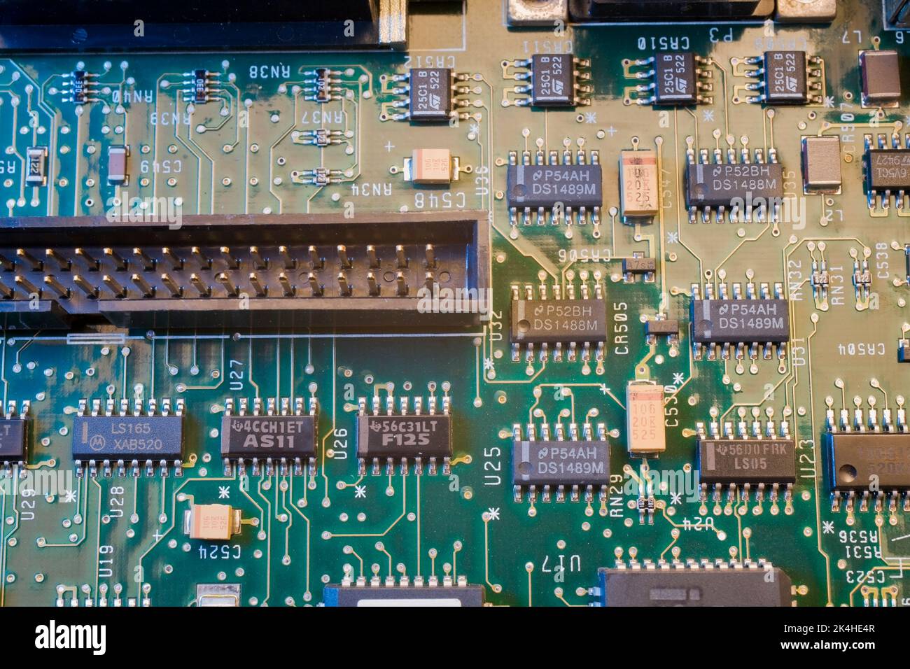 Silver in circuit board hi-res stock photography and images - Alamy