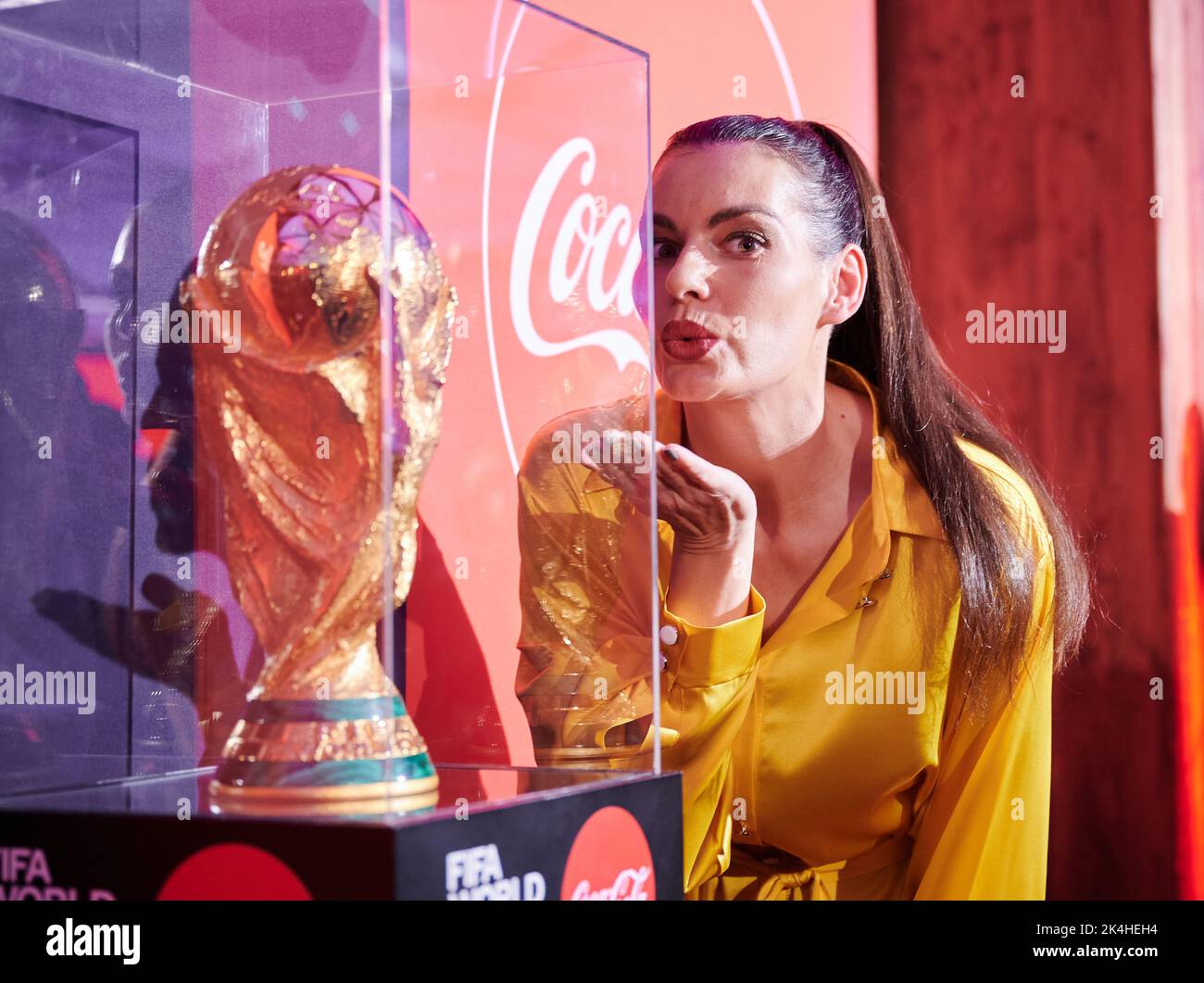 Berlin, Germany. 02nd Oct, 2022. Rebecca Kunikowski, actress, stands ...