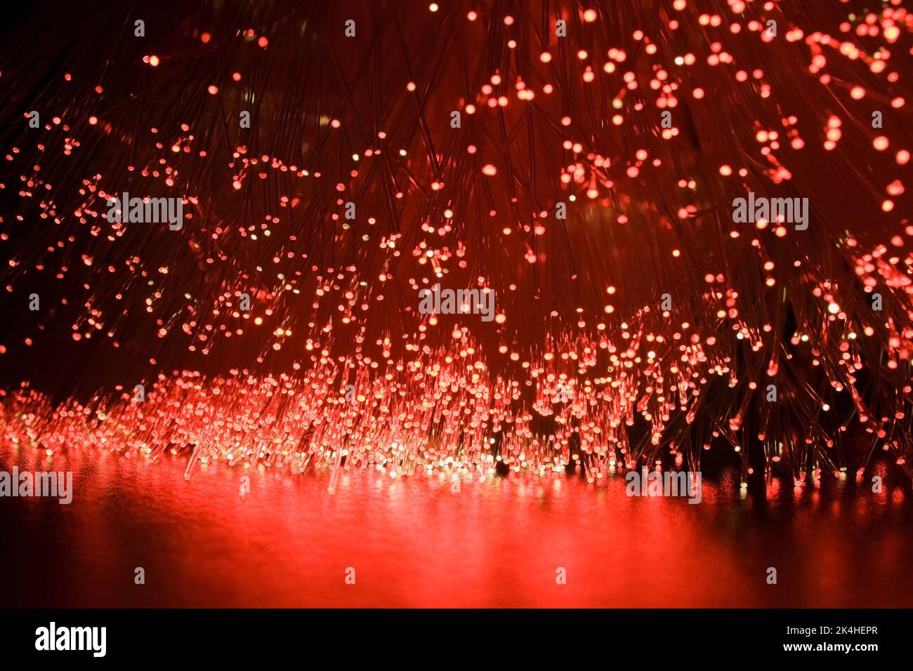 Fiber optic cables lit hi-res stock photography and images - Alamy