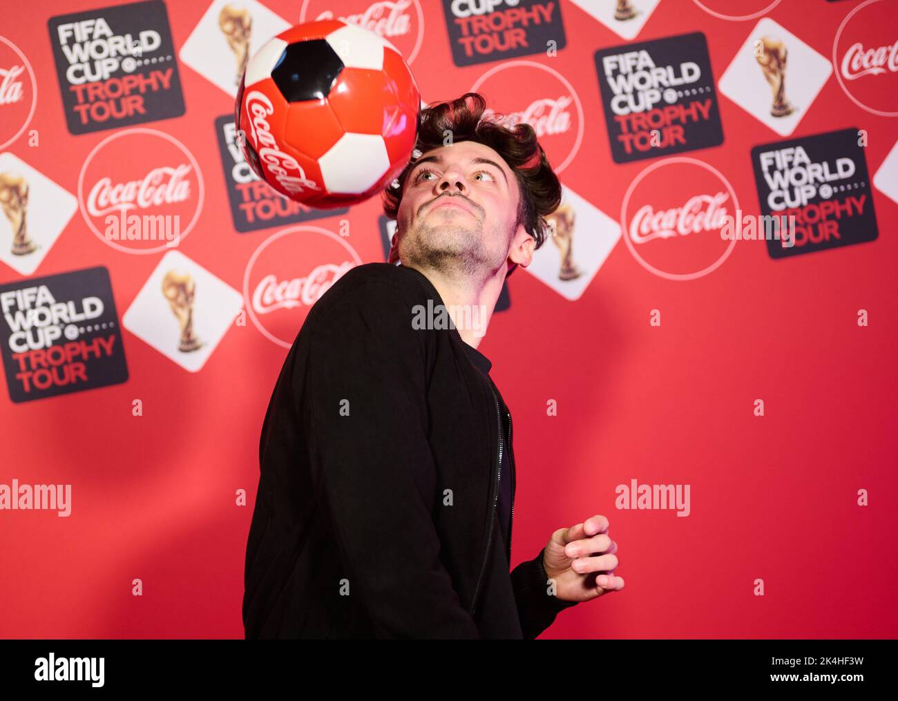 Berlin, Germany. 02nd Oct, 2022. Marcel Gurk, soccer freestyler ...