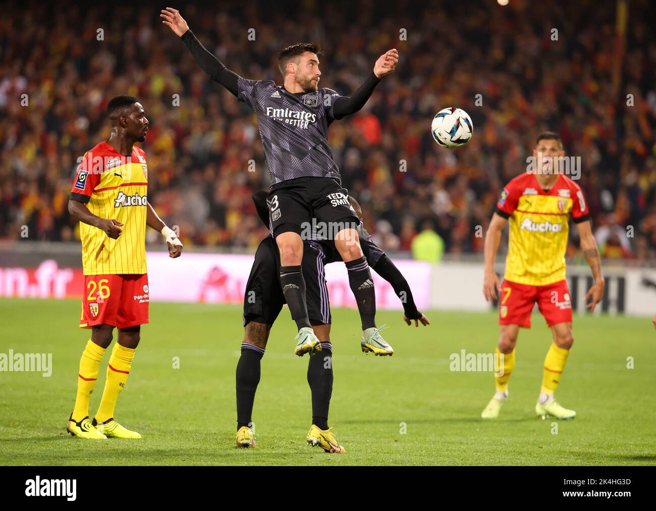 Nicolas Tagliafico of Lyon during the French championship Ligue 1 ...