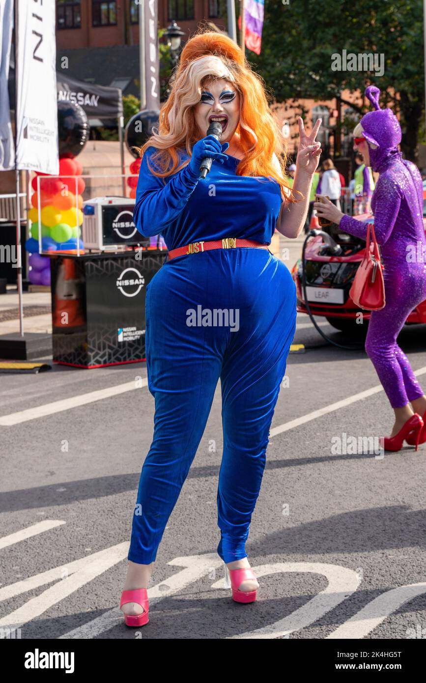 London, UK. 02nd Oct, 2022. Drag artist Just May from series 4 of Ru ...