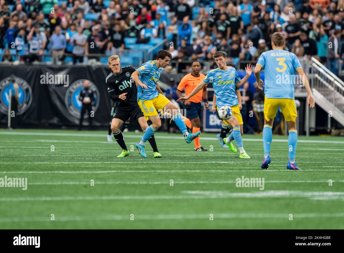 Charlotte, North Carolina, USA. 1st Oct, 2022. Charlotte FC Forward ...