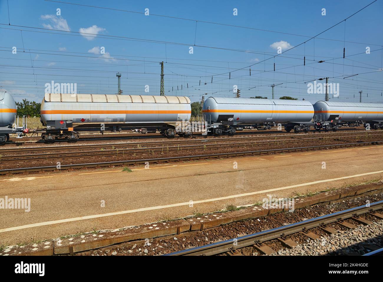 Freight Train Wagon Stock Photo - Alamy