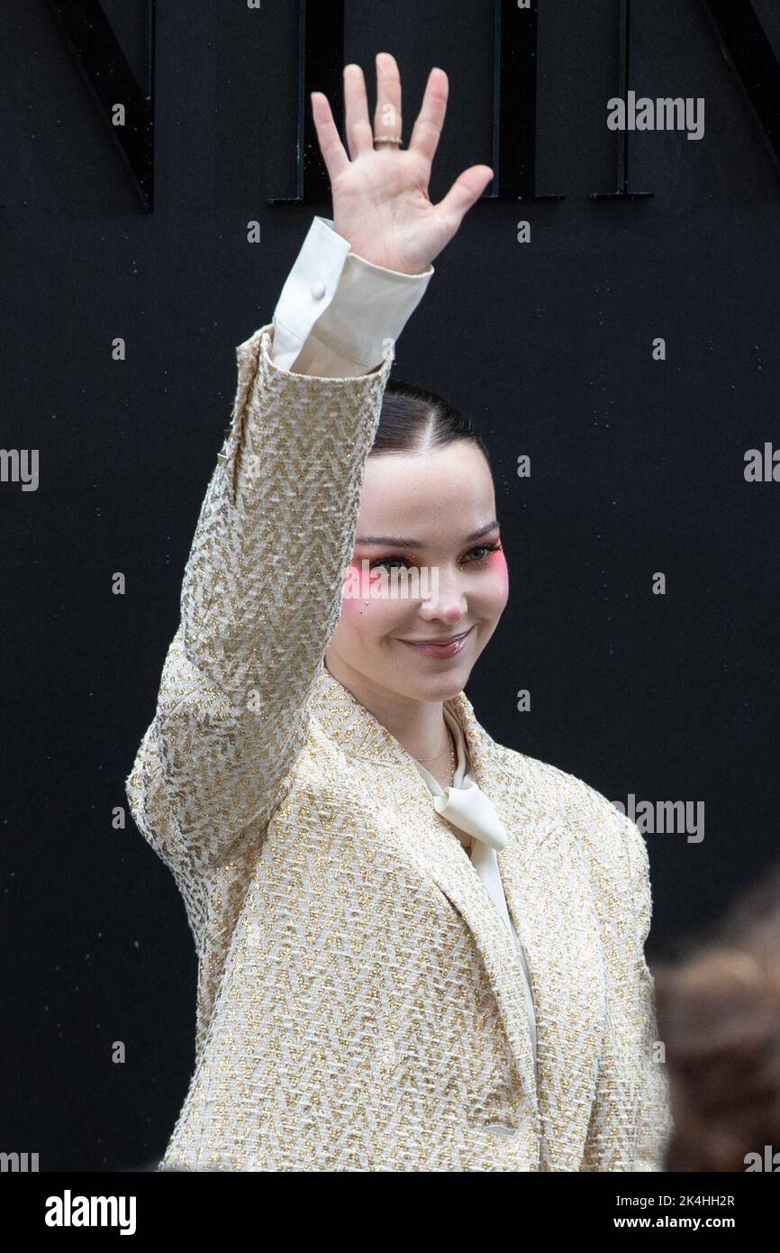 Dove Cameron attending the Valentino Womenswear Spring/Summer 2023 show ...