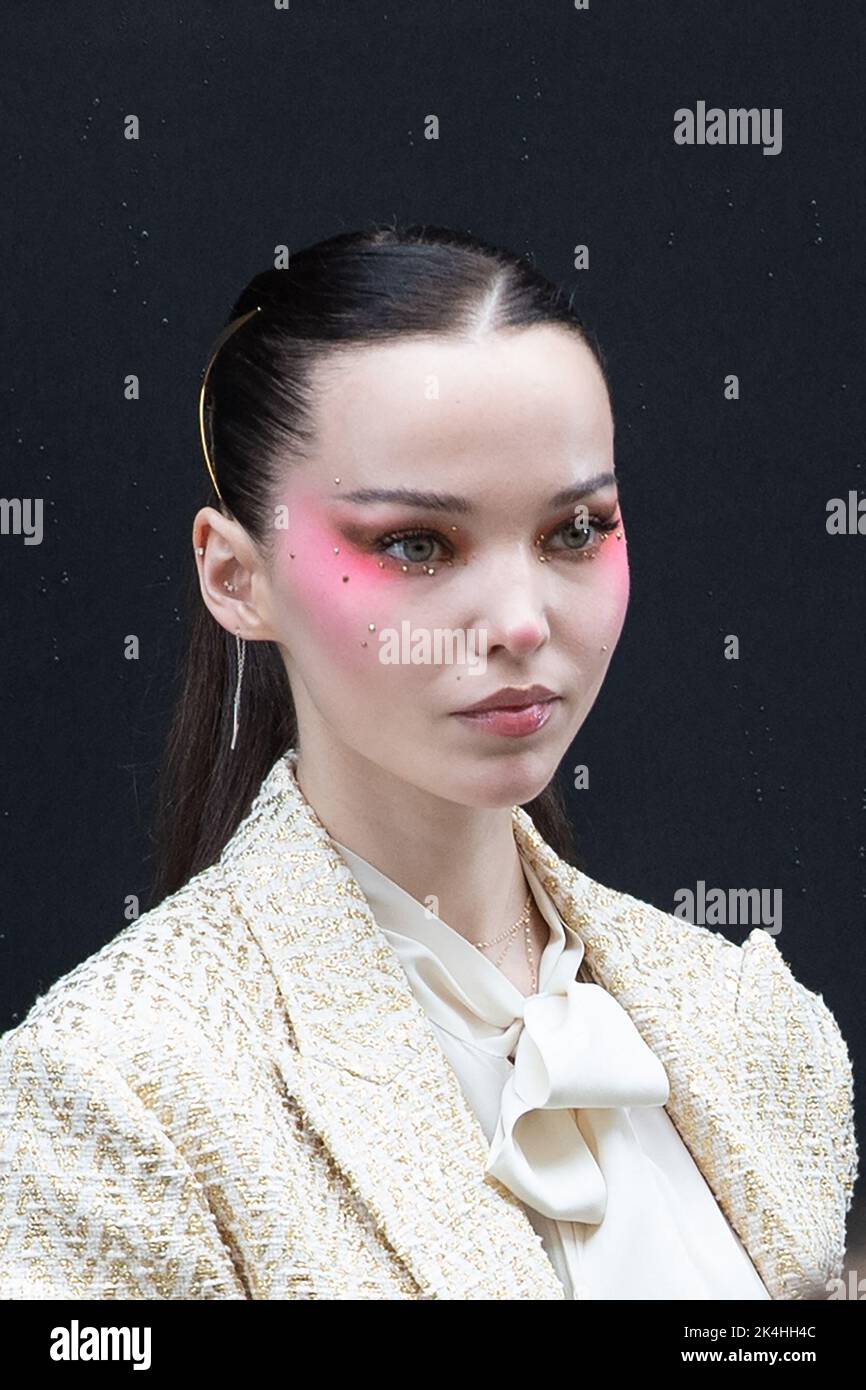 Dove Cameron attending the Valentino Womenswear Spring/Summer 2023 show ...