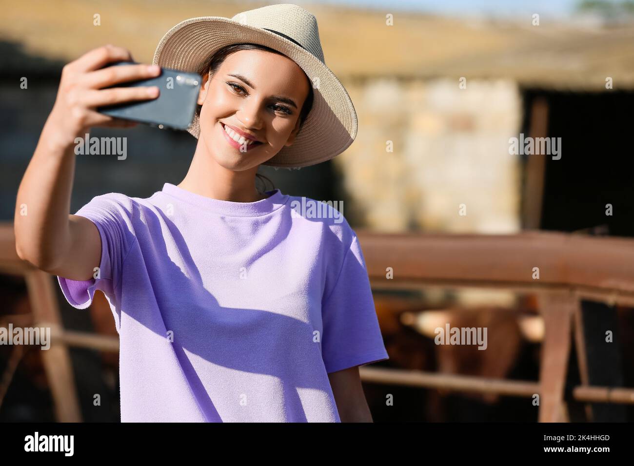 Farmer selfie hi-res stock photography and images - Alamy