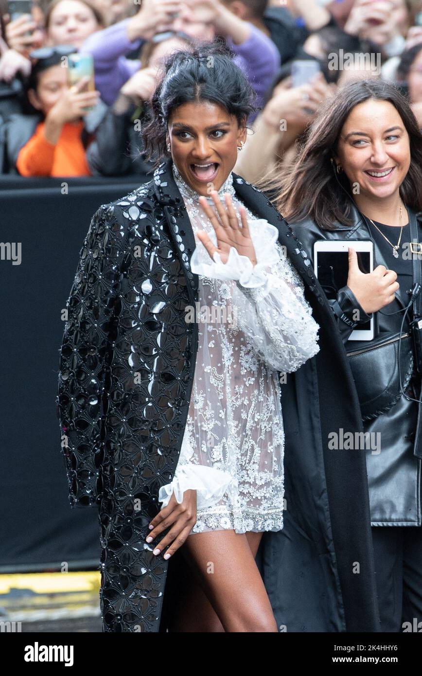 Simone ashley paris fashion week 2023 hi-res stock photography and ...
