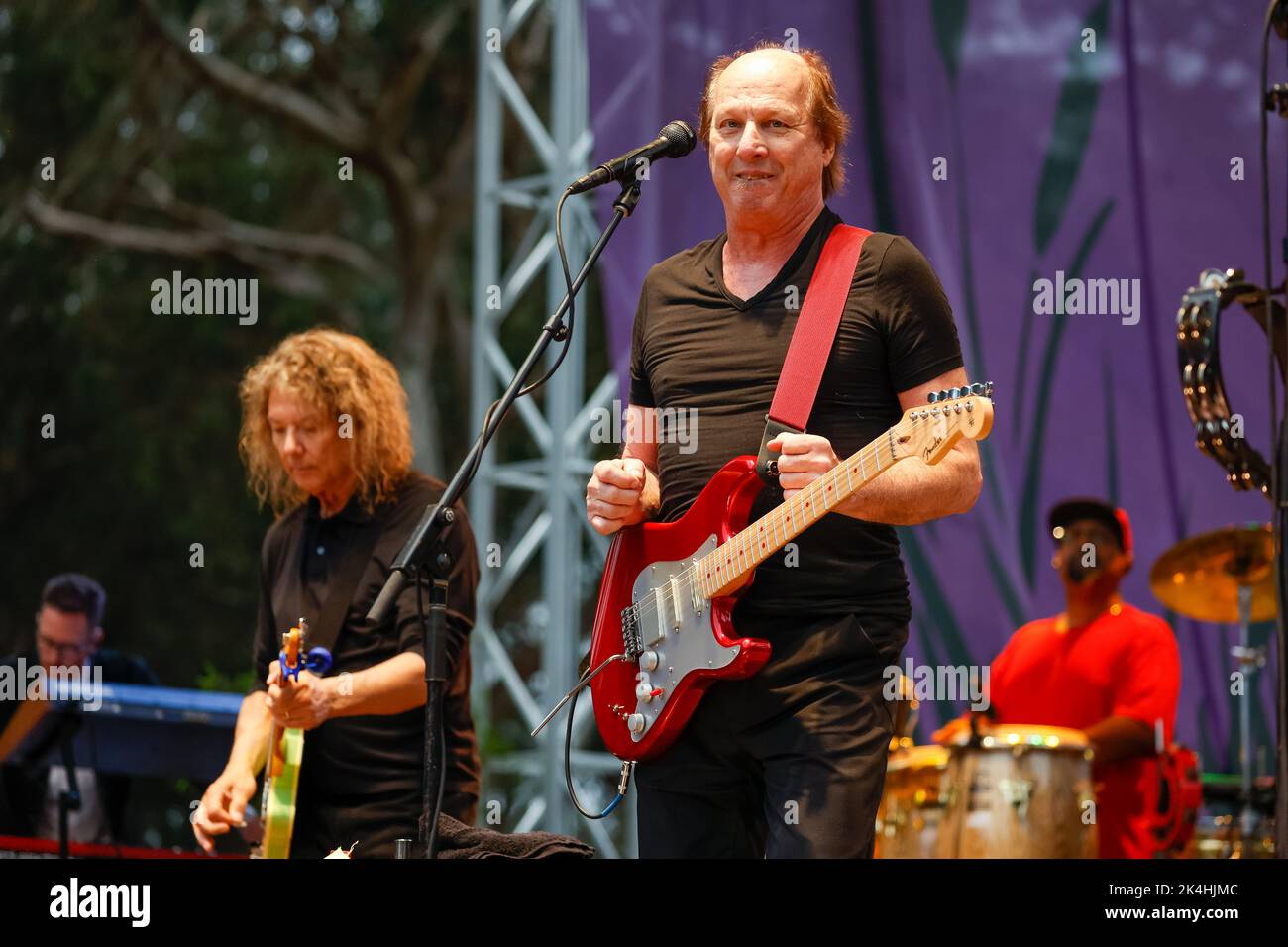 San Francisco, CA, 1st October, 2022, Jerry Harrison (left) and Adrian ...