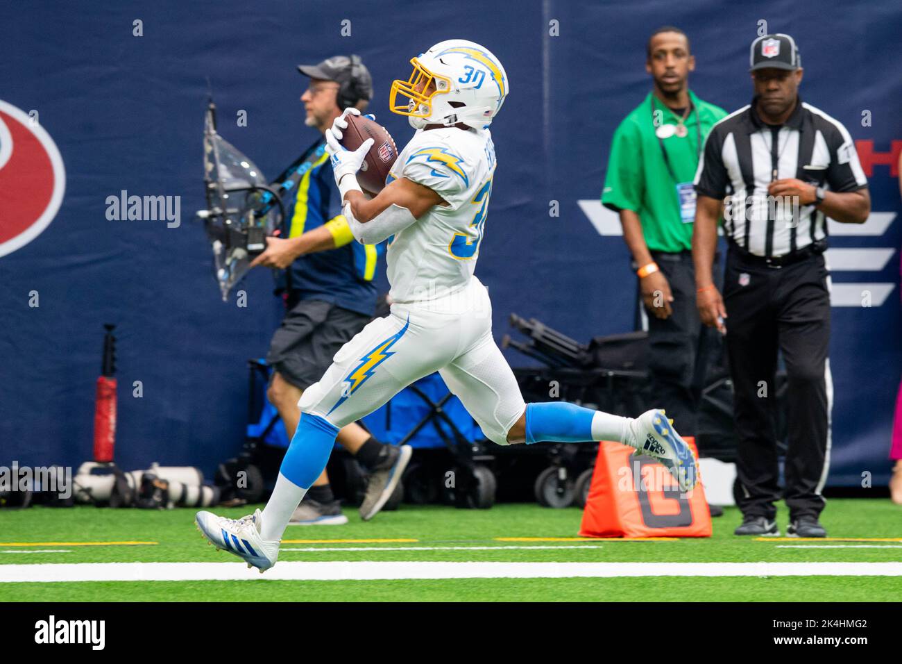 October 2, 2022: Los Angeles Chargers running back Austin Ekeler (30 ...