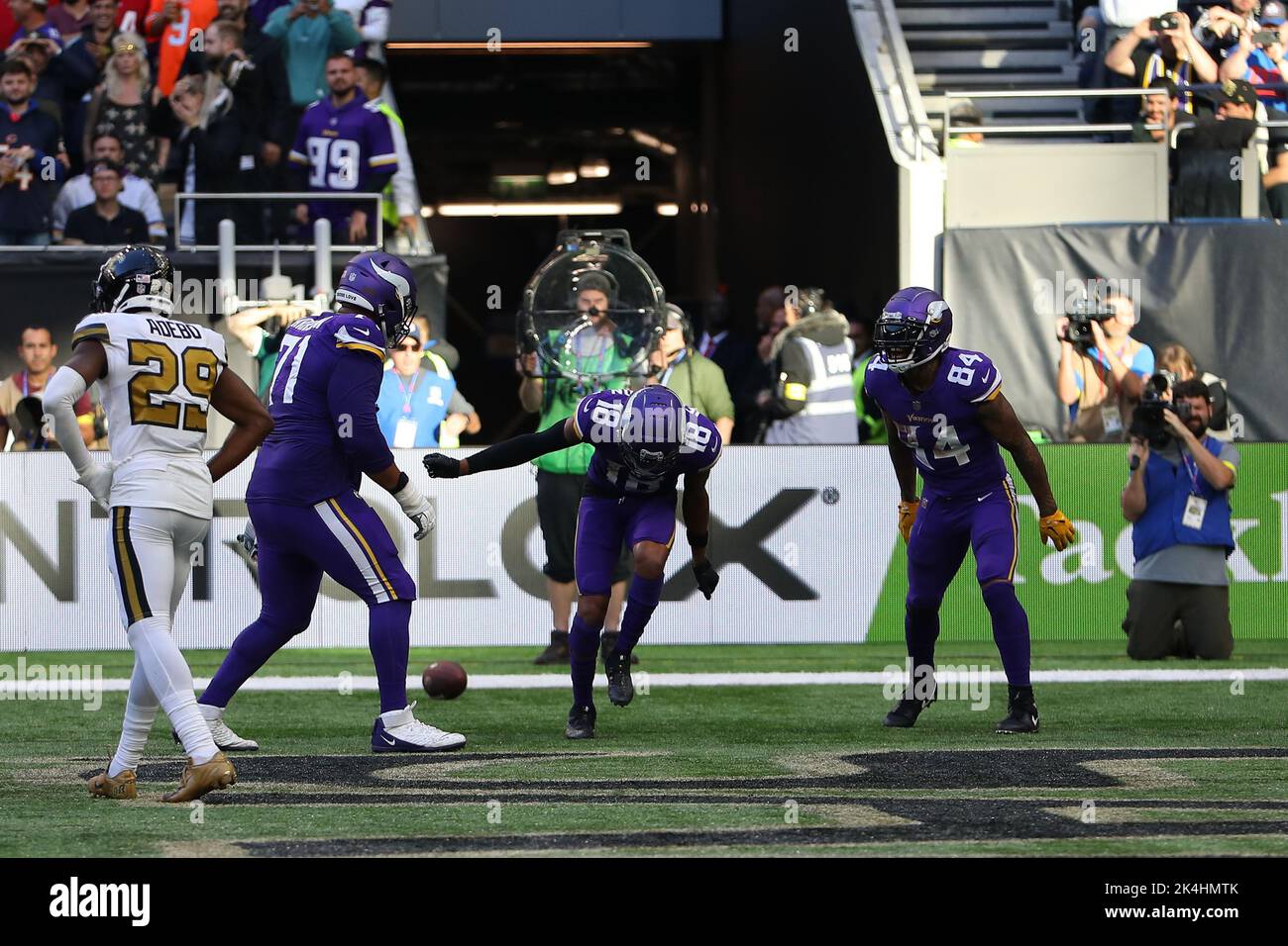 London, UK. 2nd October 2022; Tottenham Hotspur Stadium. Tottenham ...