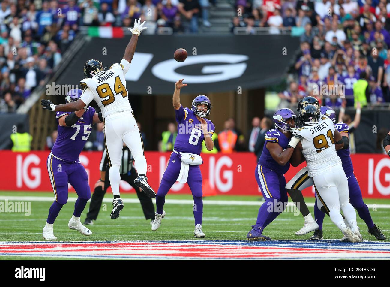 London, UK. 2nd October 2022; Tottenham Hotspur Stadium. Tottenham ...