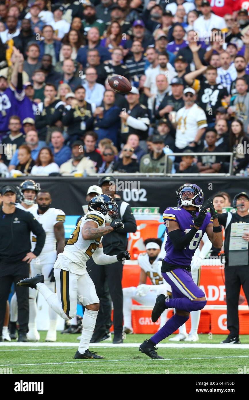 Kirk cousins justin jefferson hi-res stock photography and images - Alamy