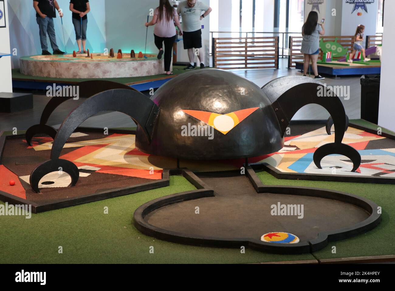 Pixar Putt in Denver but touring around the country Stock Photo - Alamy