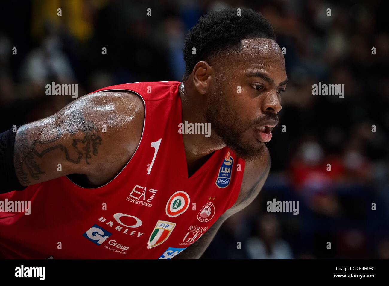 Mediolanum Forum, Milan, Italy, October 02, 2022, Deshaun Thomas (EA7 ...