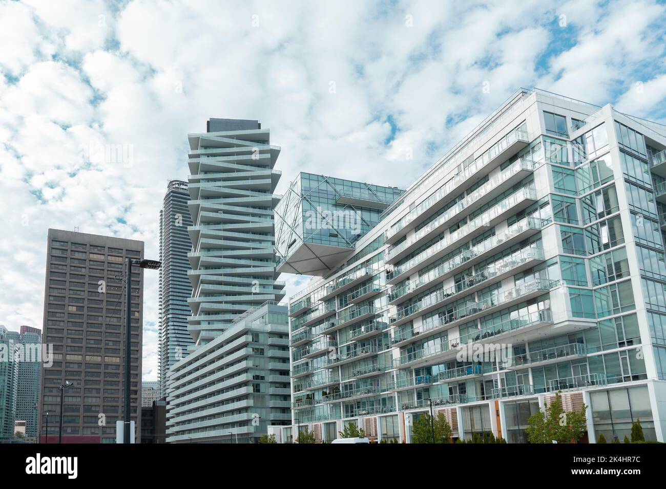 modern glass architecture buildings with Tower at Pier 27 building ...