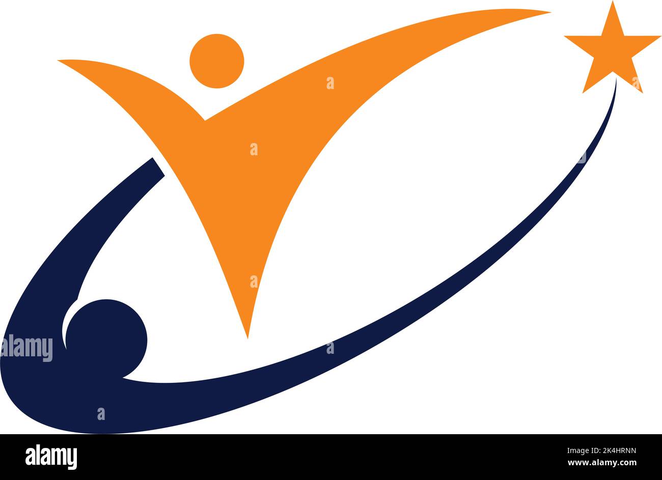 Success Coaching Logo Design Template Vector Stock Vector Image & Art ...