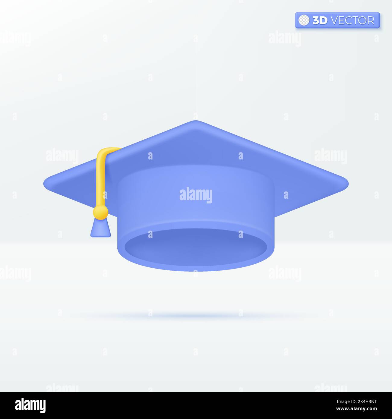 Graduation cap with tassel icon symbols. College cap, education degree ...