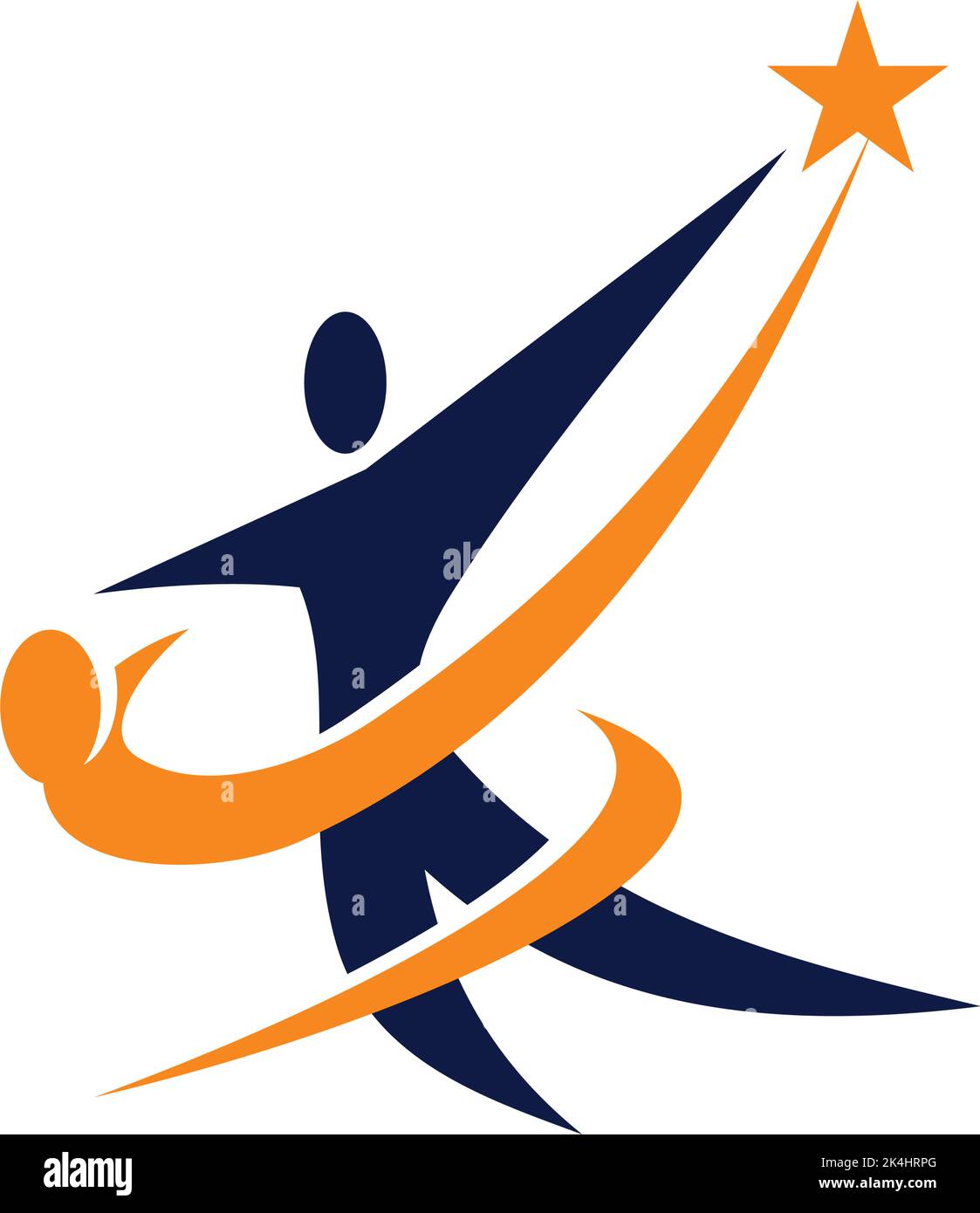 Success Coaching Logo Design Template Vector Stock Vector Image & Art ...