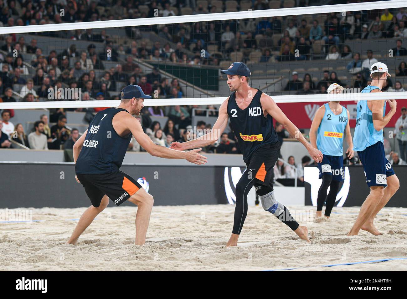 Paris, France. 02nd Oct, 2022. Alexander Brouwer and Robert Meeuwsen of ...