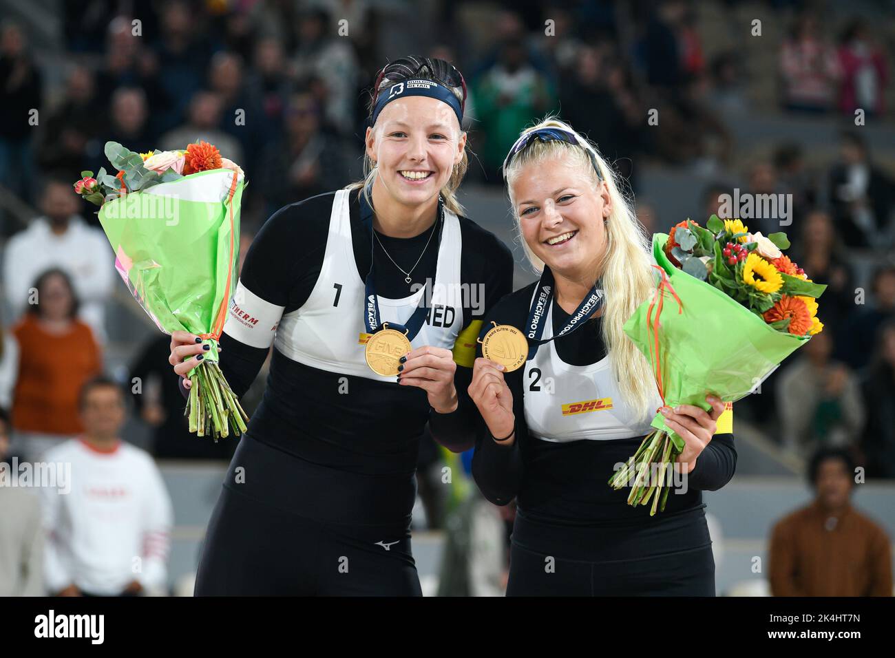 Paris, France. 02nd Oct, 2022. Katja Stam and Raisa Schoon of the ...
