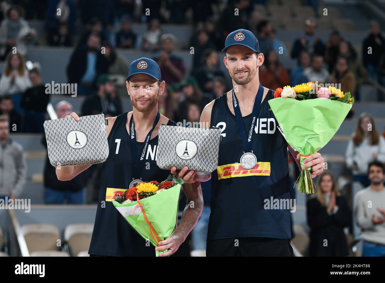 Paris, France. 02nd Oct, 2022. Alexander Brouwer and Robert Meeuwsen of ...