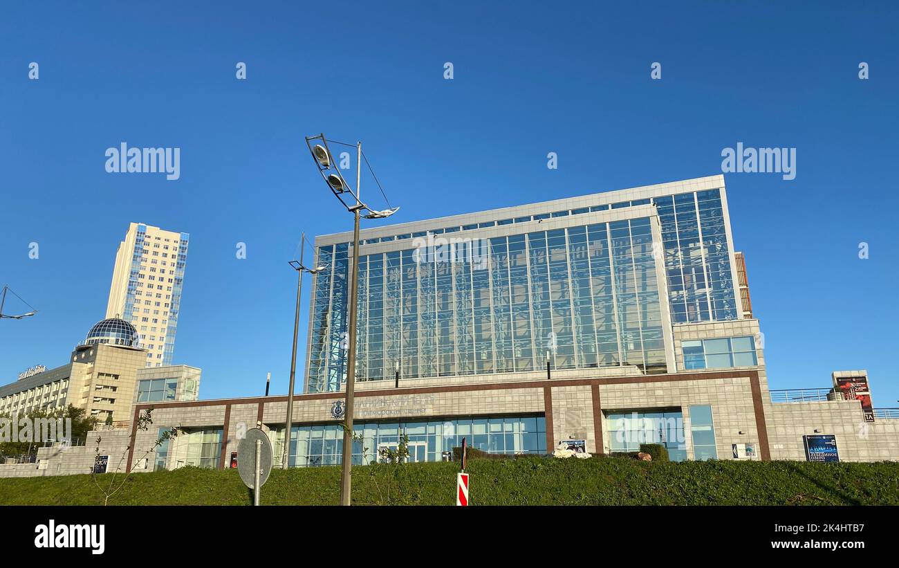 Vladivostok, Russia - September 20, 2022: City landscape with a view of ...