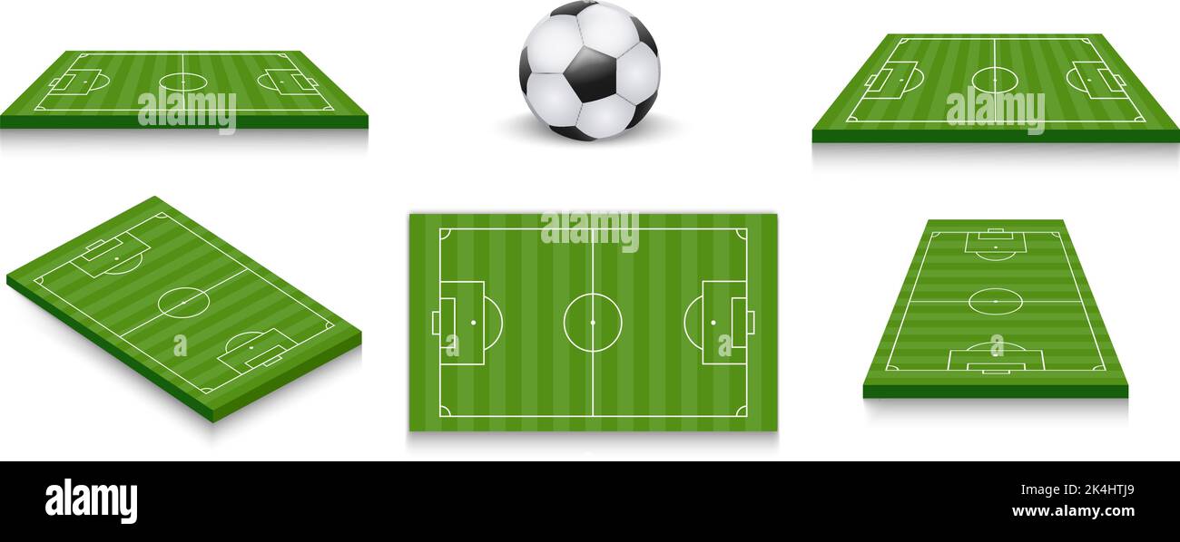 Soccer field views Stock Vector Image & Art - Alamy