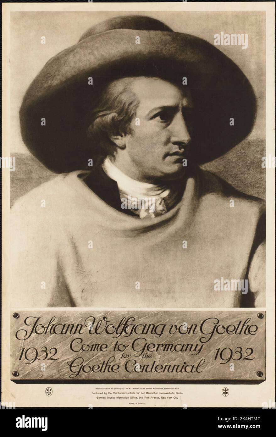 Goethe centennial hi-res stock photography and images - Alamy