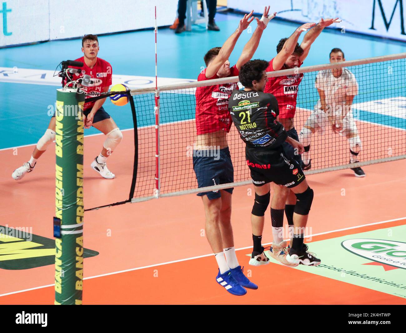 PalaMazzola, Taranto, Italy, October 01, 2022, Mattia Bottolo (Cucine ...