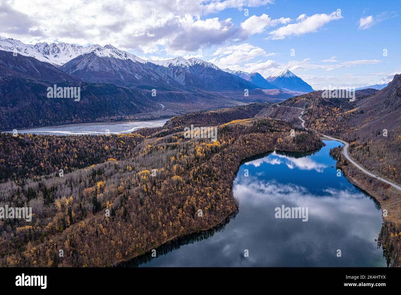 Drone highway photos hi-res stock photography and images - Alamy