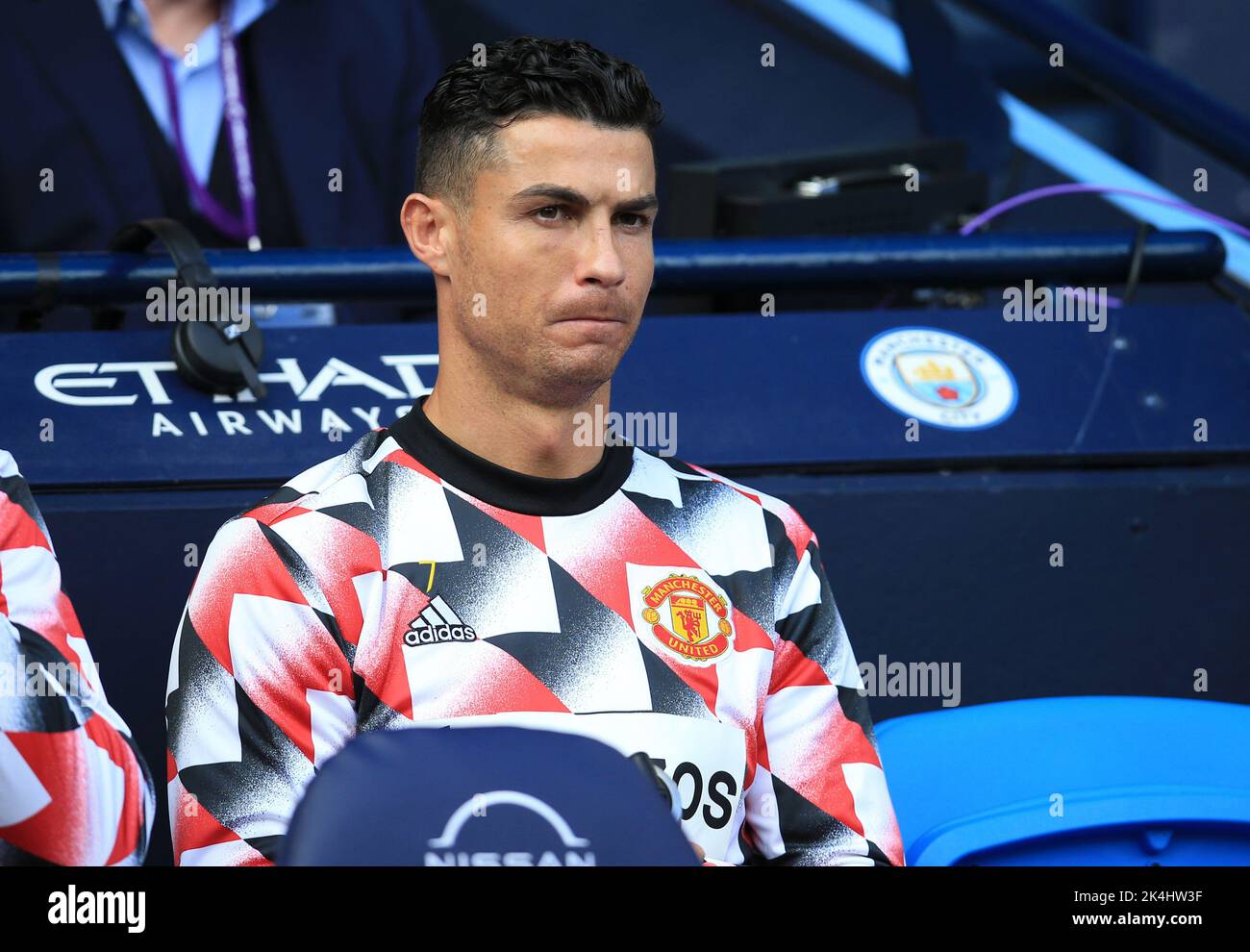 Cristiano ronaldo bench manchester city hi-res stock photography and ...
