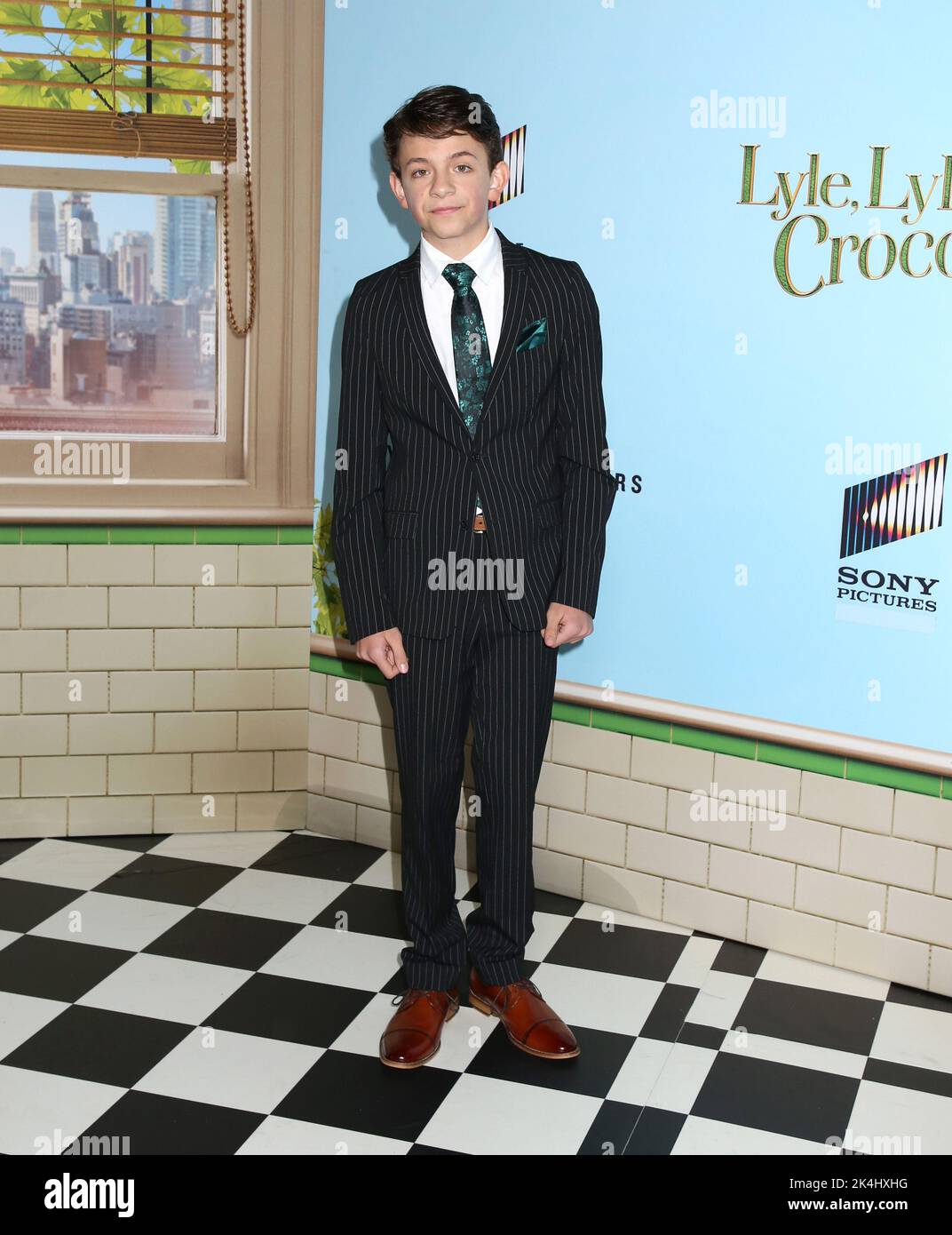 New York City, USA. 02nd Oct, 2022. Winslow Fegley attending the 'Lyle ...