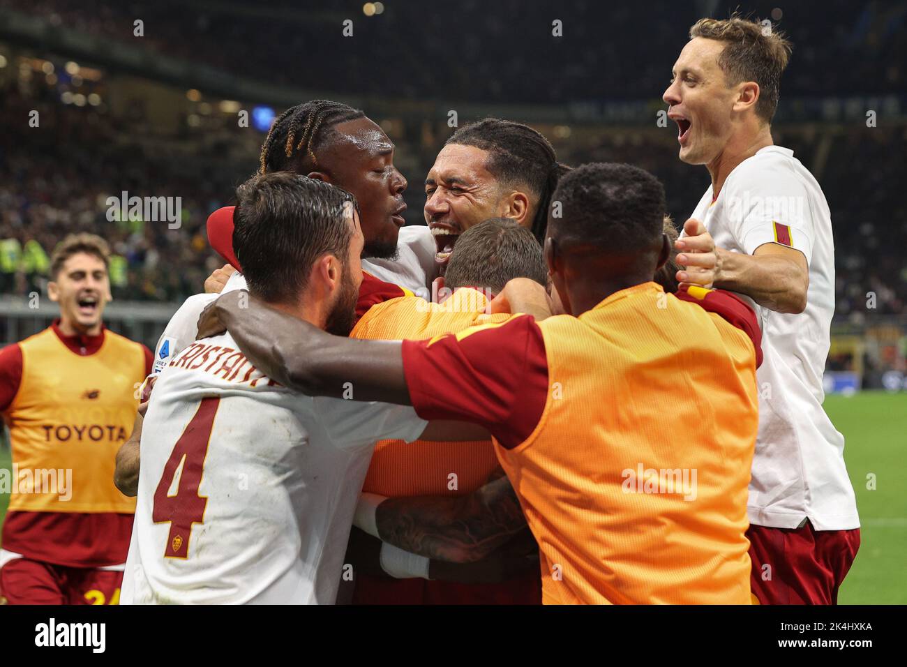 Milan, Italy. 1st Oct, 2022. Italy, Milan, oct 1 2022: Chris Smalling ...