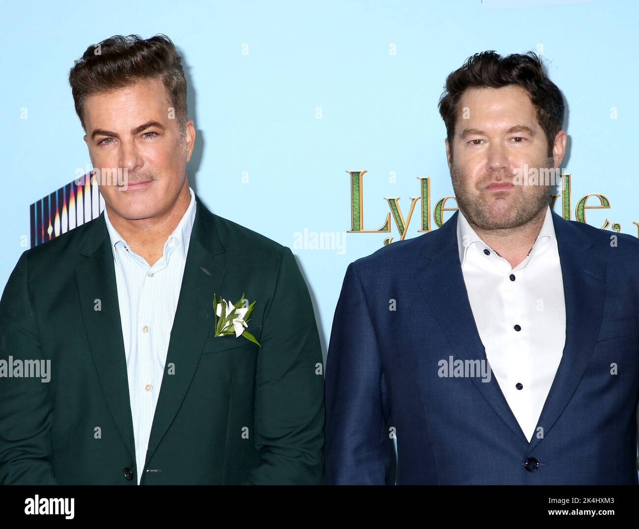 New York City, USA. 02nd Oct, 2022. Will Speck and Josh Gordon attending the 'Lyle, Lyle ...