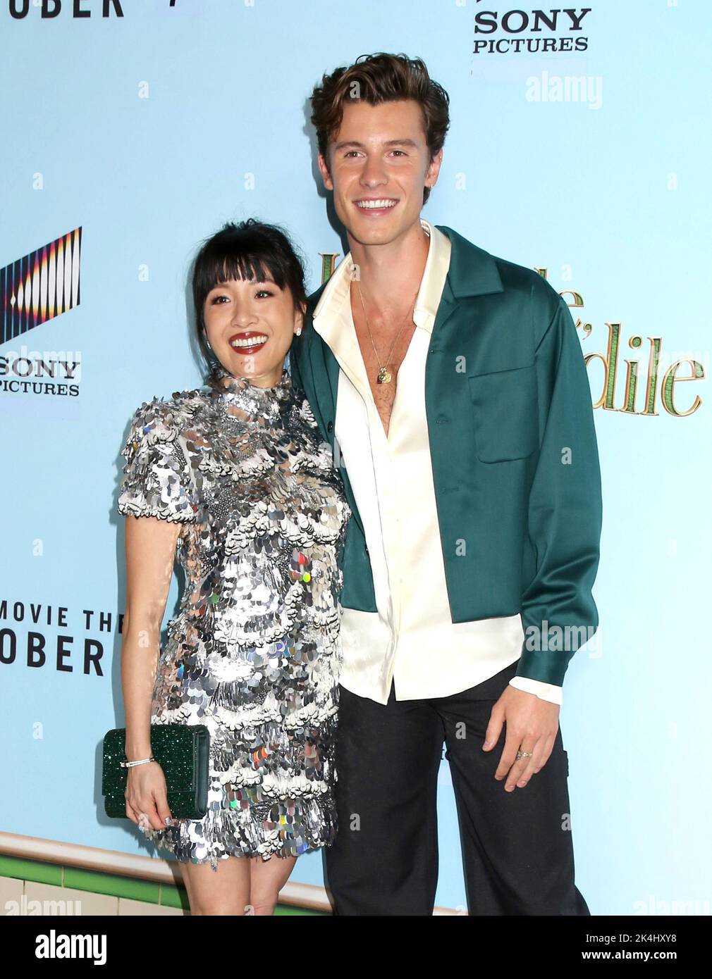 New York City, USA. 02nd Oct, 2022. Constance Wu and Shawn Mendes ...