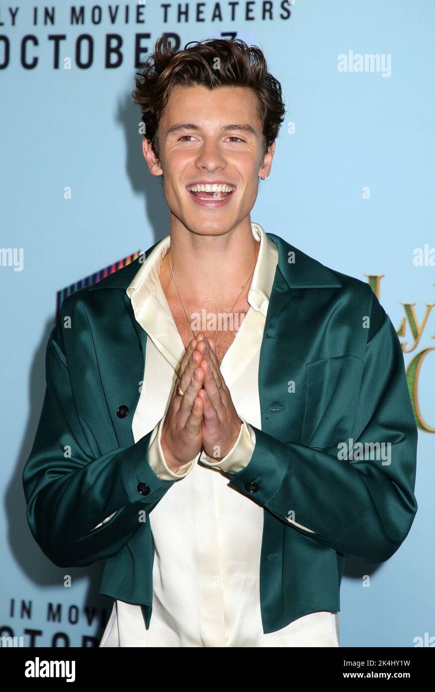 New York City, USA. 02nd Oct, 2022. Shawn Mendes attending the 'Lyle ...