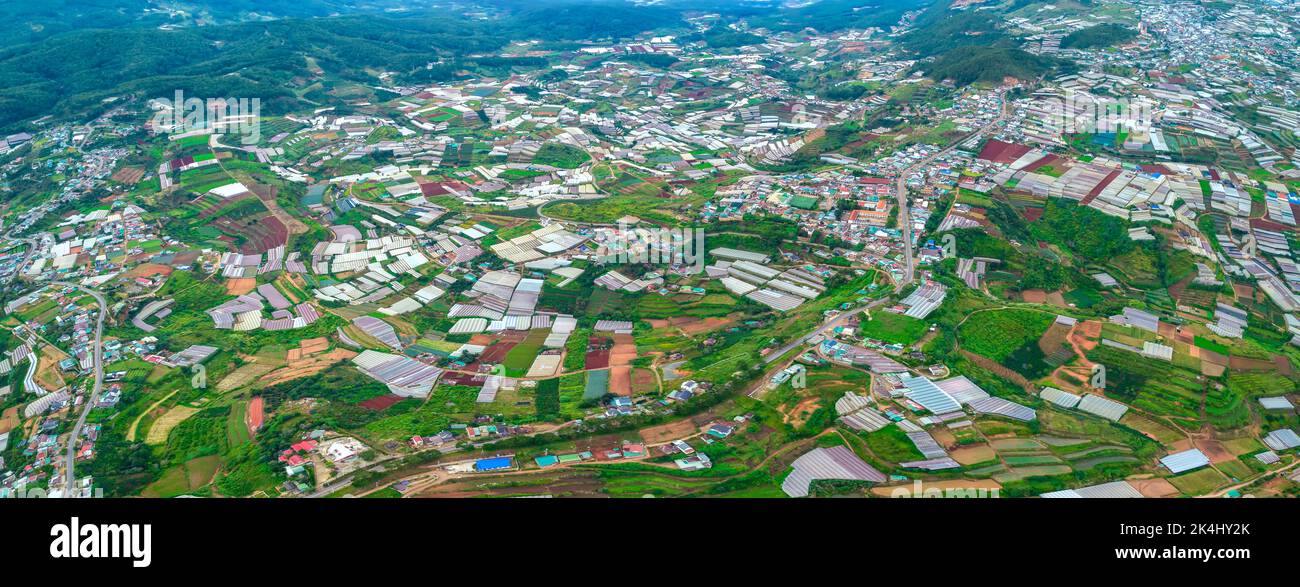 Suburb in morning seen from hi-res stock photography and images - Alamy