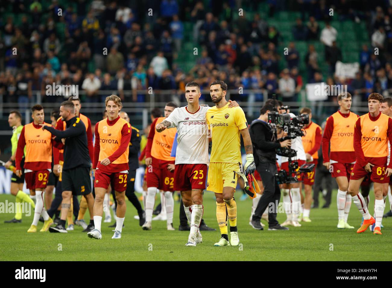 Milan, Italy. 1st Oct, 2022. Italy, Milan, oct 1 2022: Gianluca Mancini ...